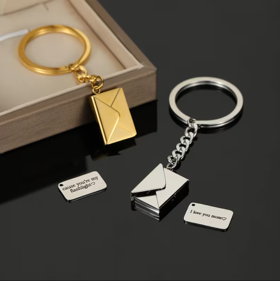 Custom Envelope Keychain